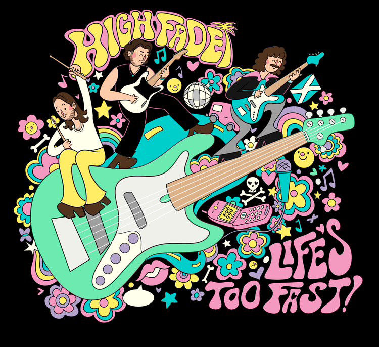 High Fade Band Merch